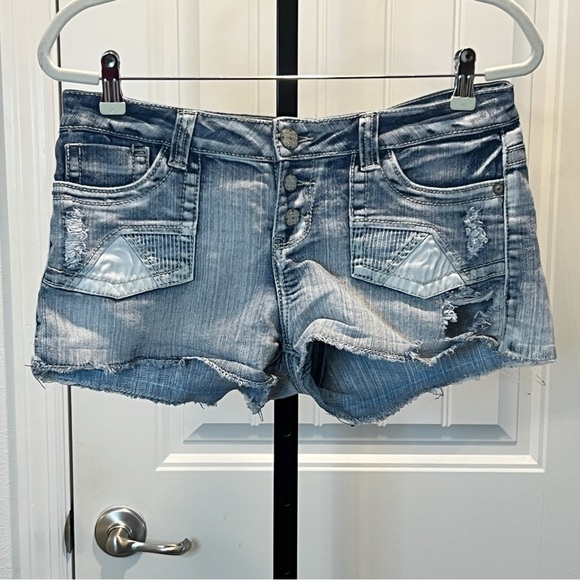 No Boundaries | Shorts | No Boundaries Distressed Denim Short Shorts ...